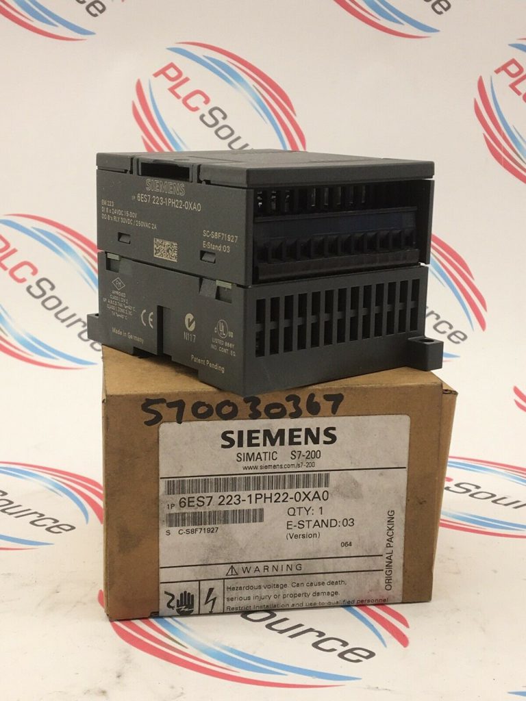 SIEMENS 6ES7 223-1PH22-0XA0 I/O MODULE SIMATIC S7-200