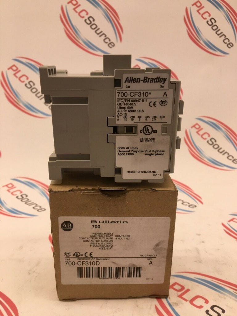 ALLEN-BRADLEY 700-CF310 SERIES A CONTACTOR RELAY