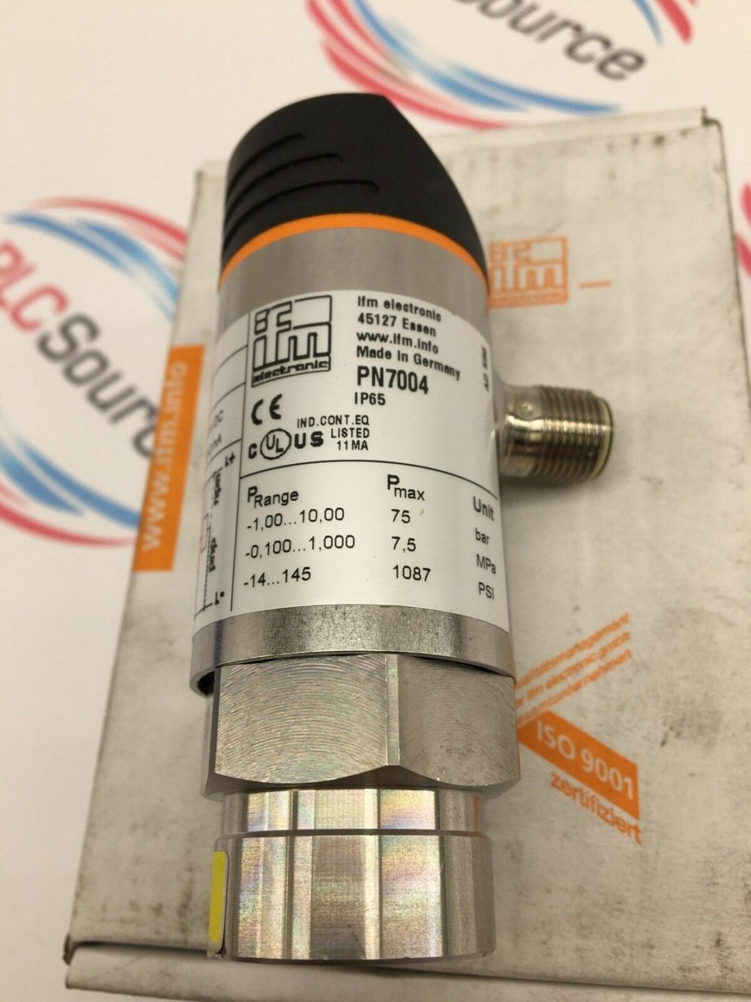 IFM PN7004 PN-010-RBR14-QFRKG/US/ EFECTOR 500 PRESSURE SENSOR