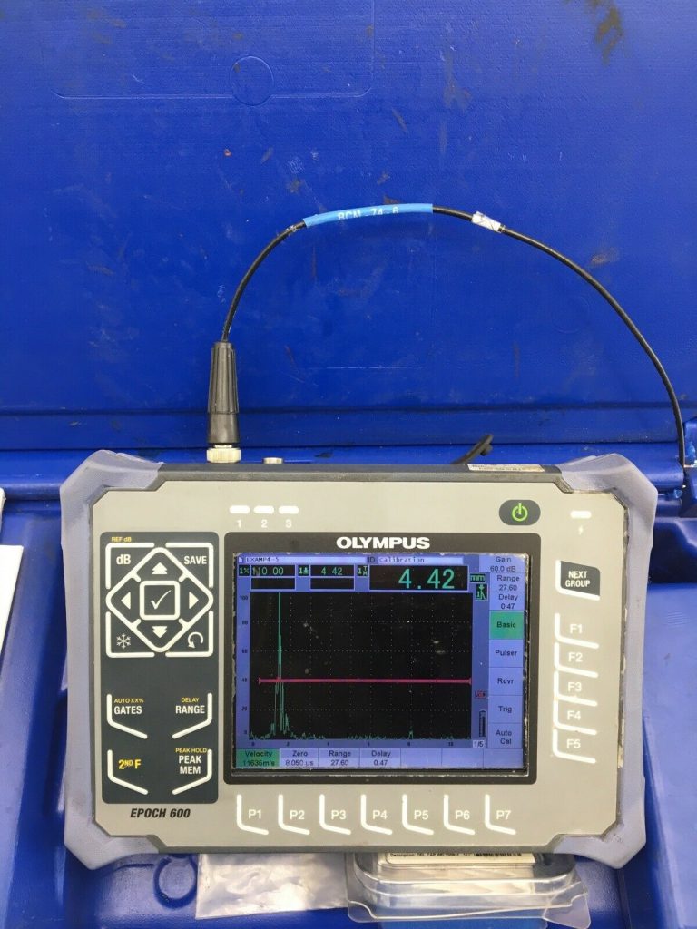 TESTED OLYMPUS PANAMETRICS EPOCH 600 ULTRASONIC FLAW DETECTOR