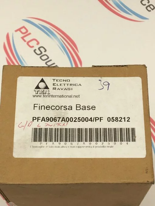 TER ELECTRONICS PFA9067A0025004/PF 058212 FINECORSA BASE ROTARY LIMIT ...