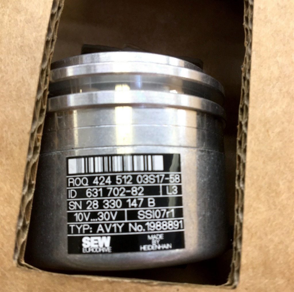 SEW EURODRIVE 631702-82 INCREMENTAL ROTARY ENCODER TYPE AV1Y