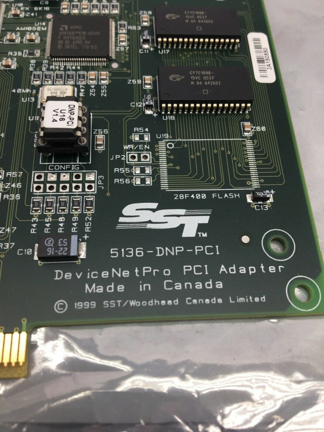 SST 5136-DNP-PCI DEVICENET PRO SIEMENS CONFIGCARDPCI