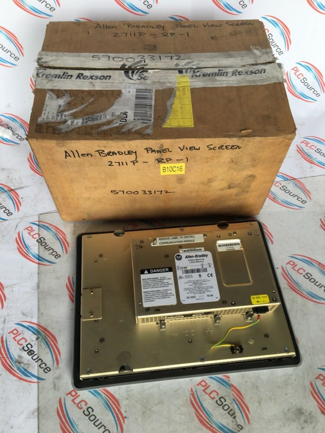 ALLEN BRADLEY 2711P-RP1 SERIES B LOGIC MODULE