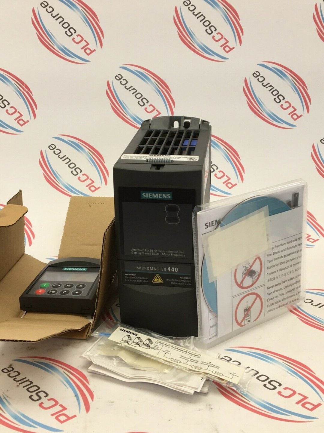 SIEMENS MICROMASTER 440 WITH BOP 6SE6440-2UD21-5AA1 / 6SE6400-0BP00-0AA0