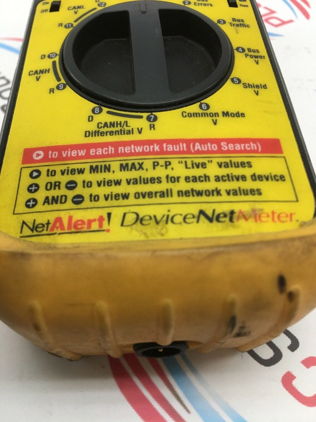 Woodhead DeviceNet NetMeter Diagnostic Meter - DN-MTR - Molex 112008