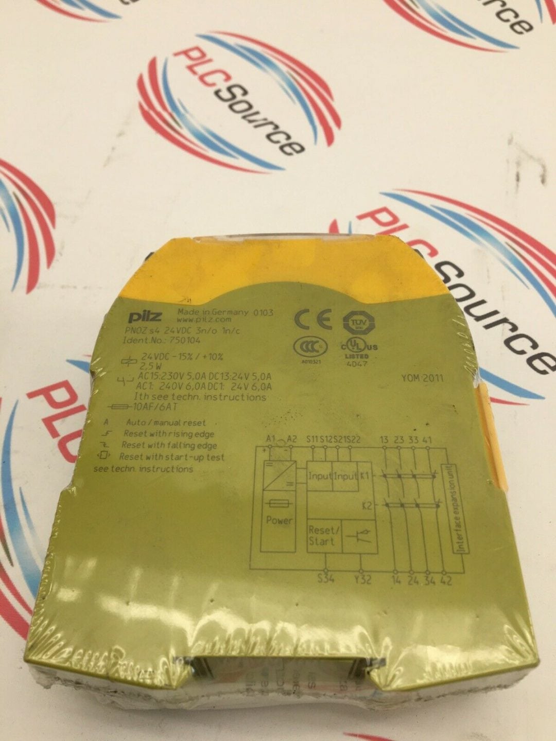 PILZ PNOZ S4 24VDC 3N/O 1N/C 750104 SAFETY RELAY