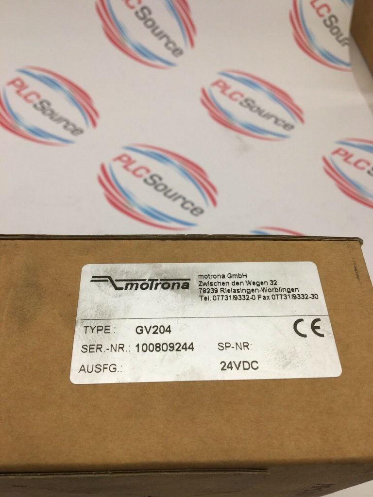 MOTRONA GV204 24VDC