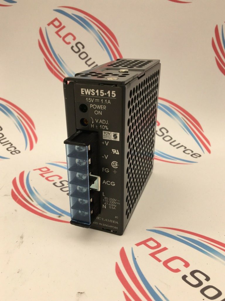 POWER SUPPLY UNIT EWS15-15 NEMIC-LAMBDA 15VDC 1.1A EWS1515