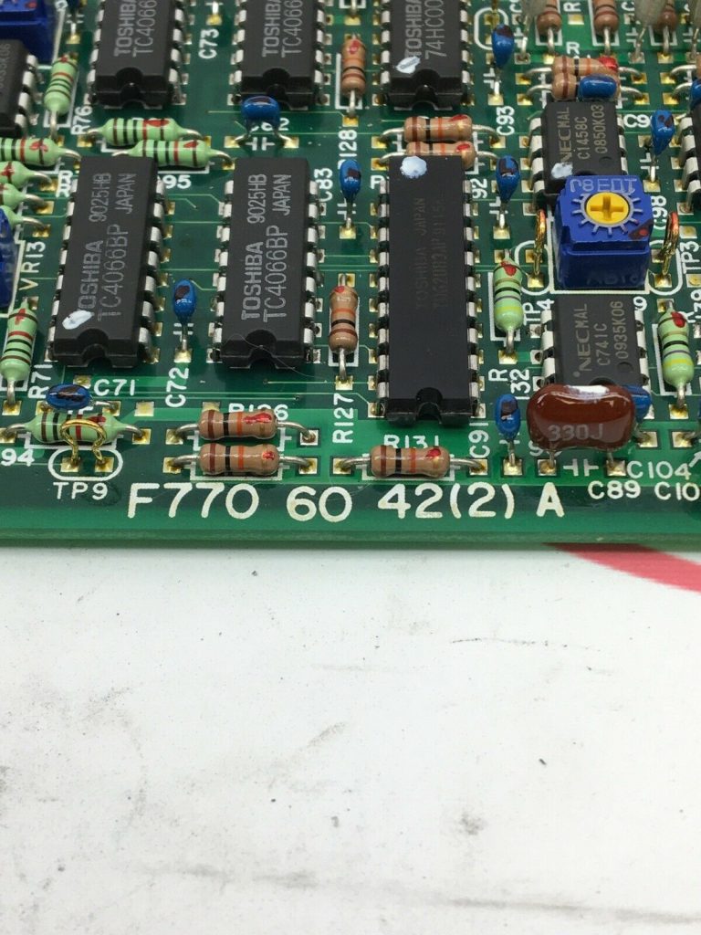 FUJI ELECTRIC SEQUENCE CONTROLLER F770 60 42(2) A