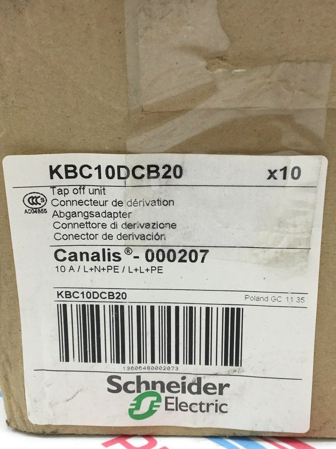 Schneider KBC10DCB20