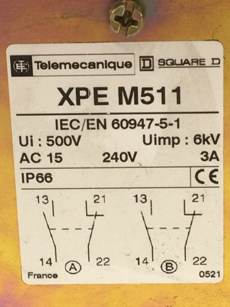 Telemecanique XPE M511