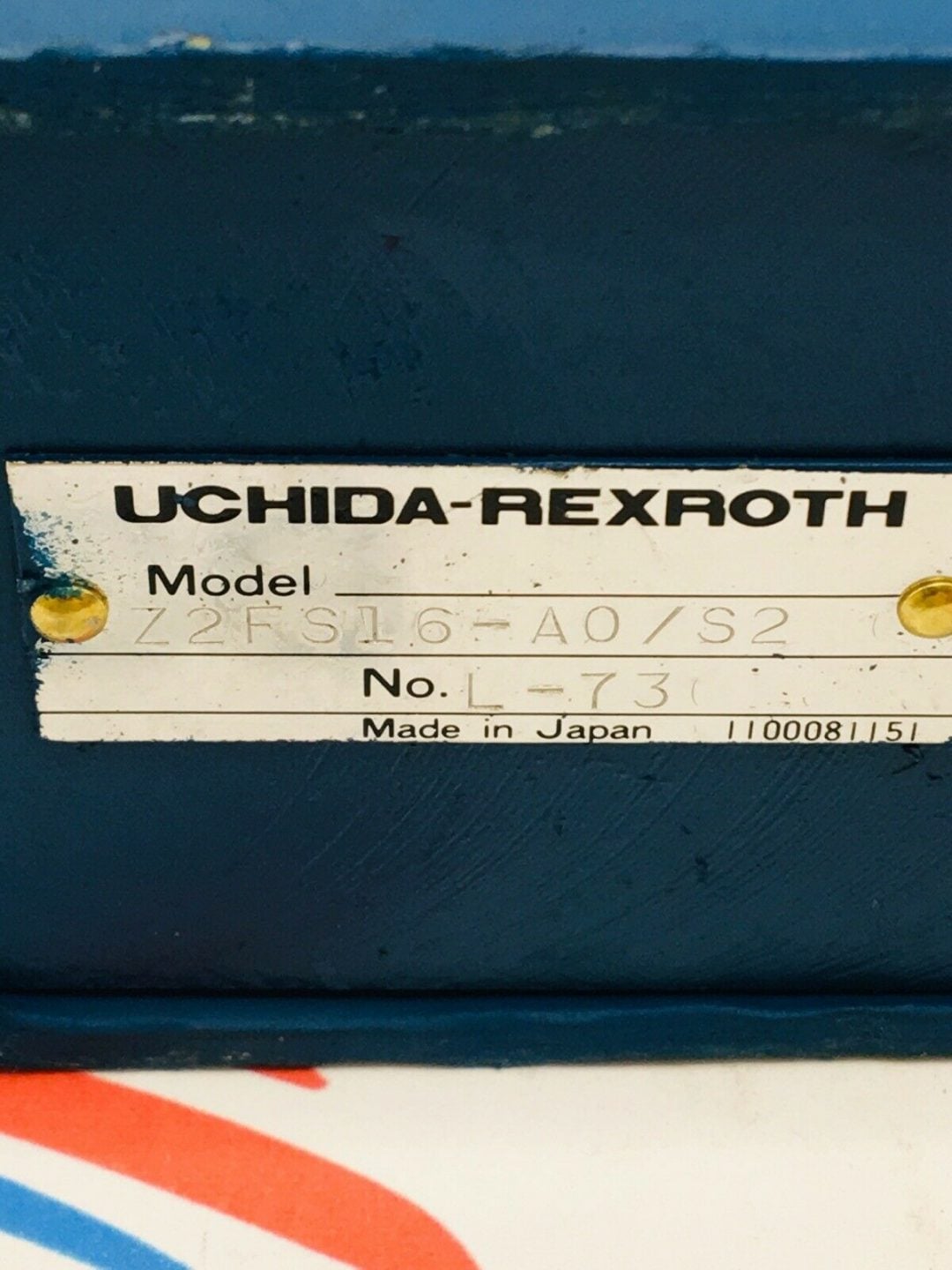 UCHIDA-REXROTH Z2FS16-A0/S2