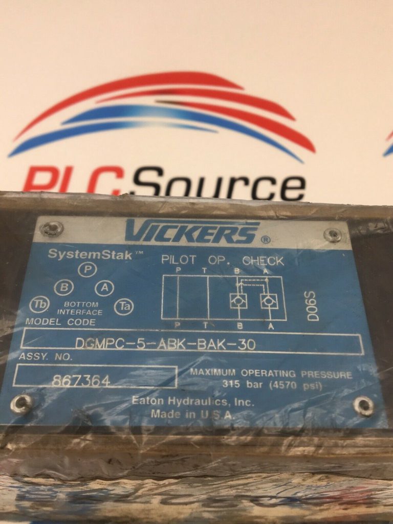 Vickers DGMPC-5-ABK-BAK-30