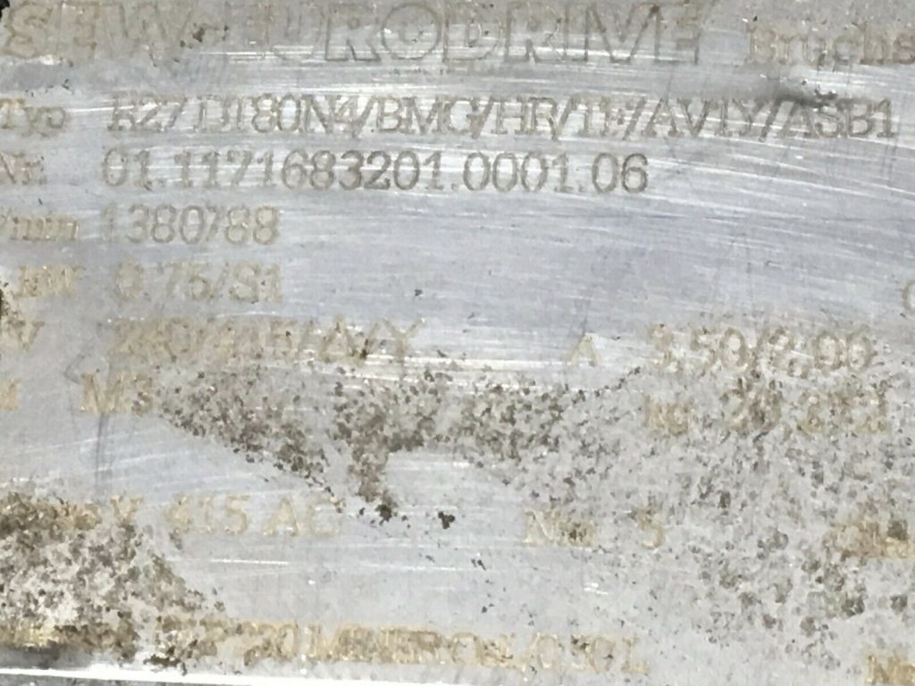 SEW EURO DRIVE R27DT80N4/BMG/HR/1F/AV1Y/ASB1