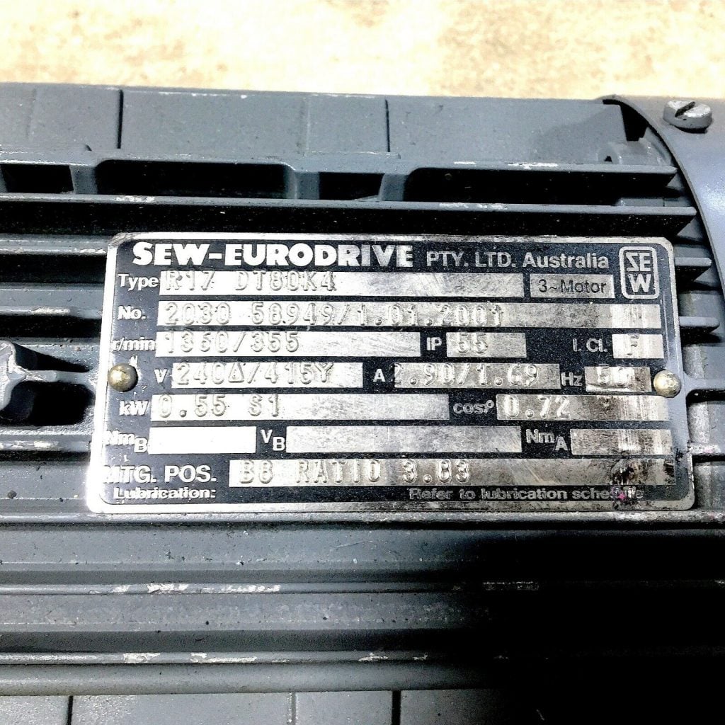 SEW EURODRIVE R17 DT80K4