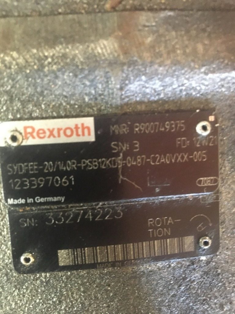 Rexroth SYDFEE-20/140R-PSB12KD5-0487-C2A0VXX-005