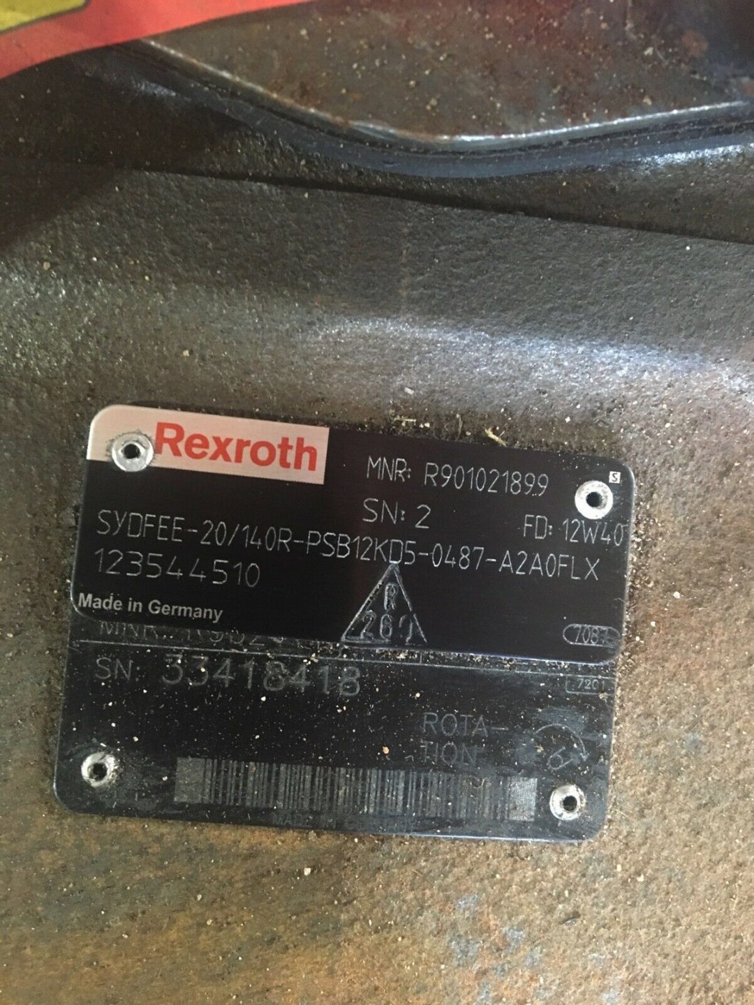 REXROTH SYDFEE-0/140R-PSB12KD5-0487-A2A0FLX