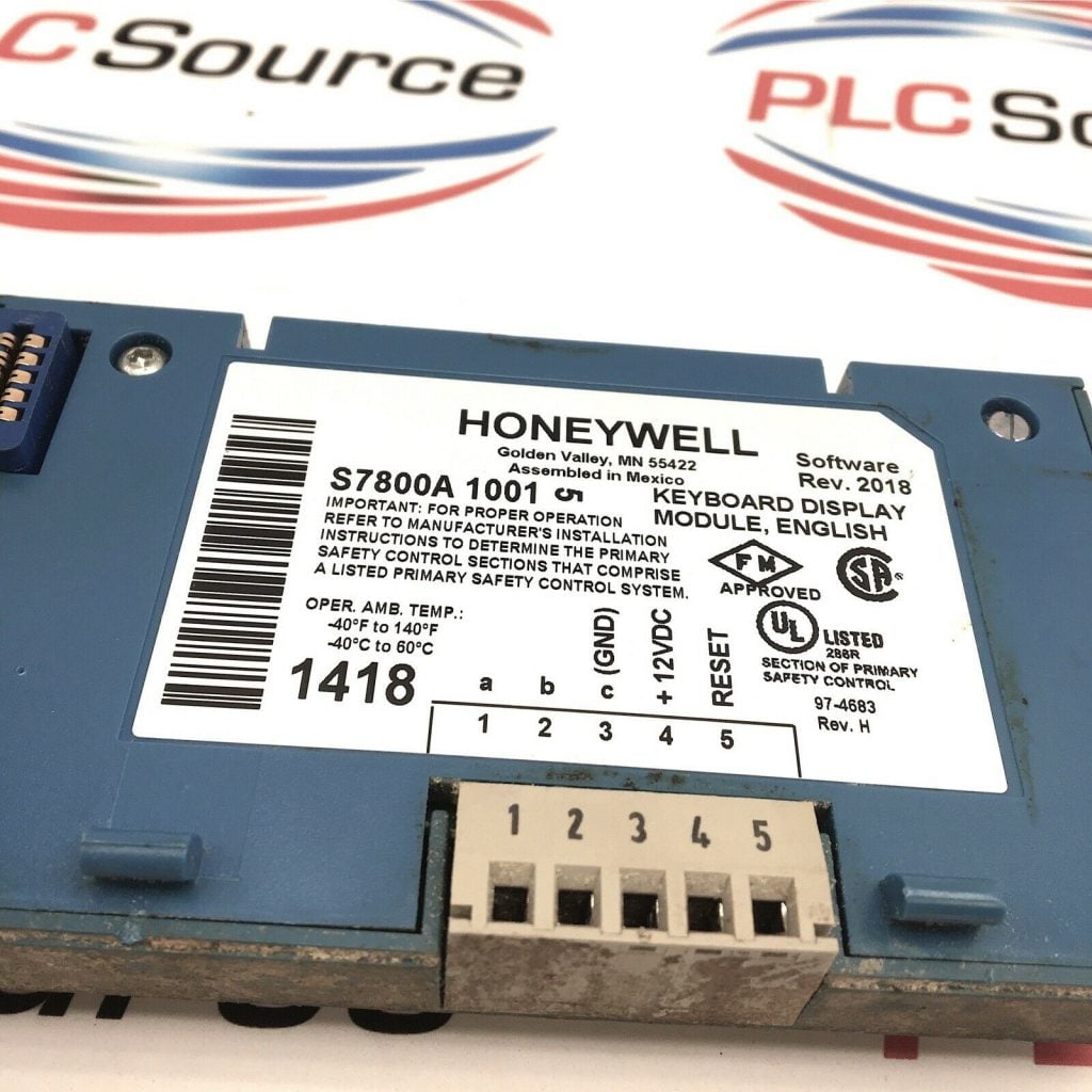 Honeywell S7800A 1001