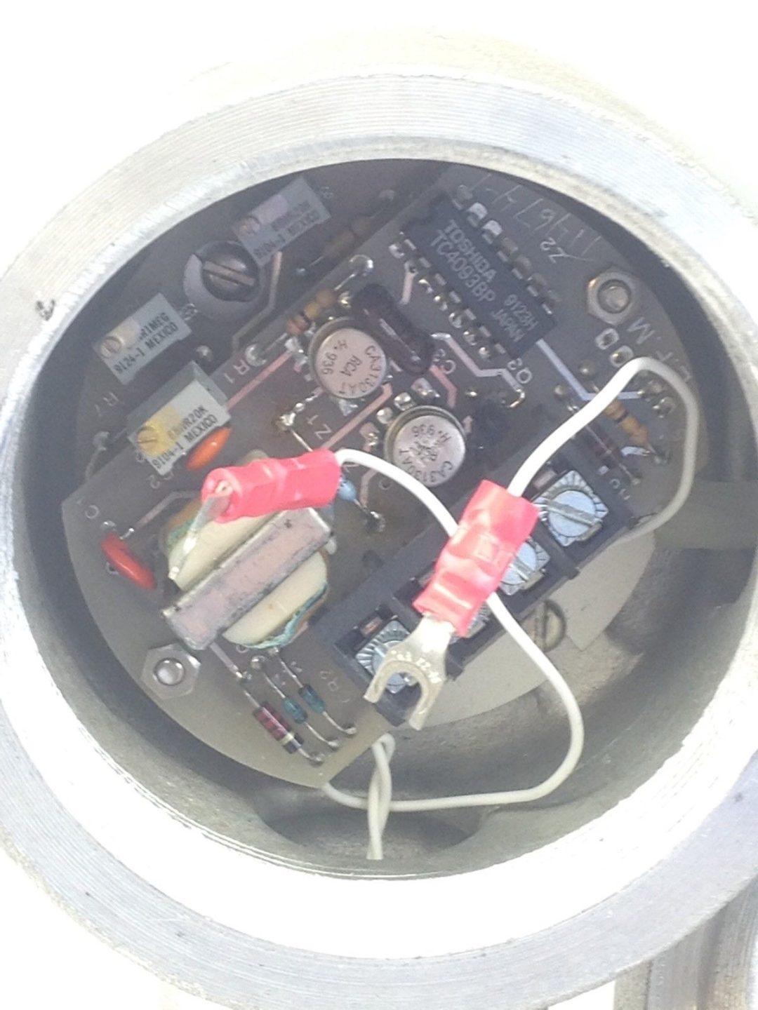 TOKHEIM AUTOMATION EFM METER T14674-1 w/ CURLEE JB3 HAZARD LOC HOUSING ...