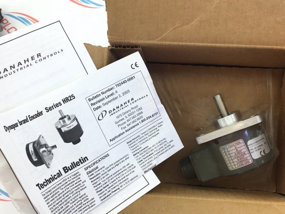 DANAHER CONTROLS DYNAPAR HR52505000641 INCREMENTAL ENCODER DANAHER CONTROLS DYNAPAR HR52505000641 INCREMENTAL ENCODER