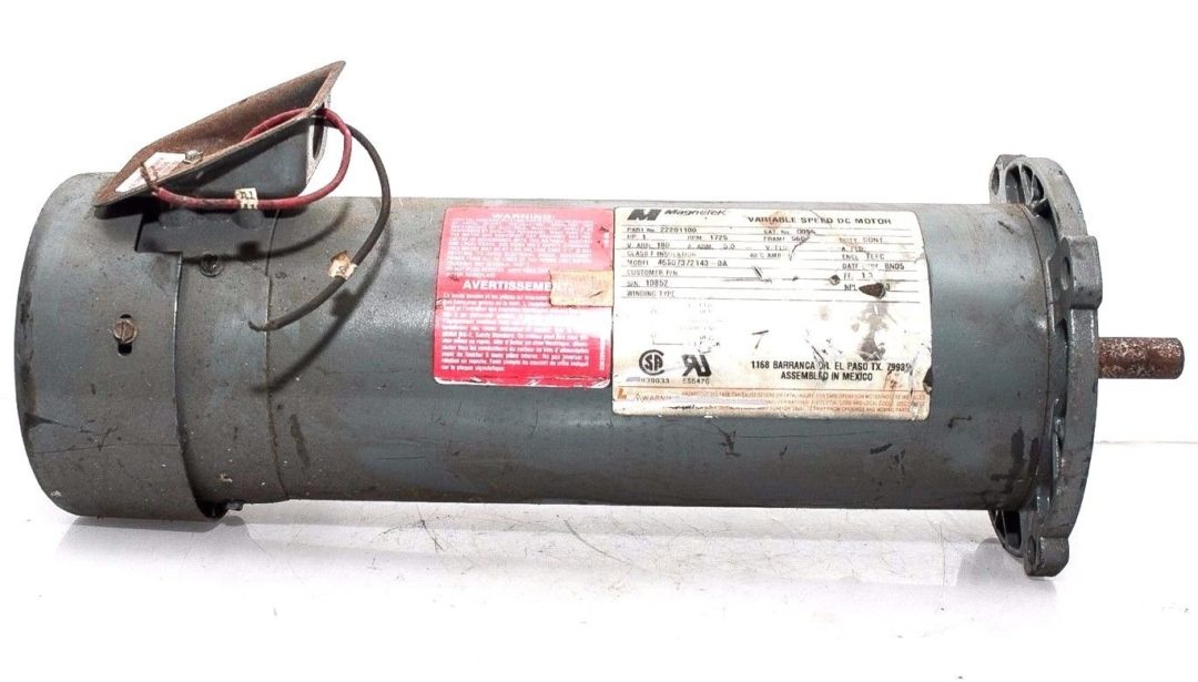 MAGNETEK D055 22201100 1HP 1725RPM VARIABLE SPEED DC MOTOR (B126)