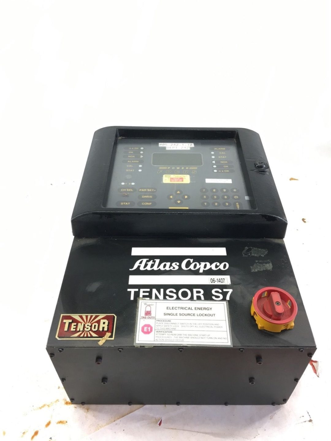 ATLAS COPCO 2101-S7-115R TENSOR S7 Power Focus Electric Tool Controller ...