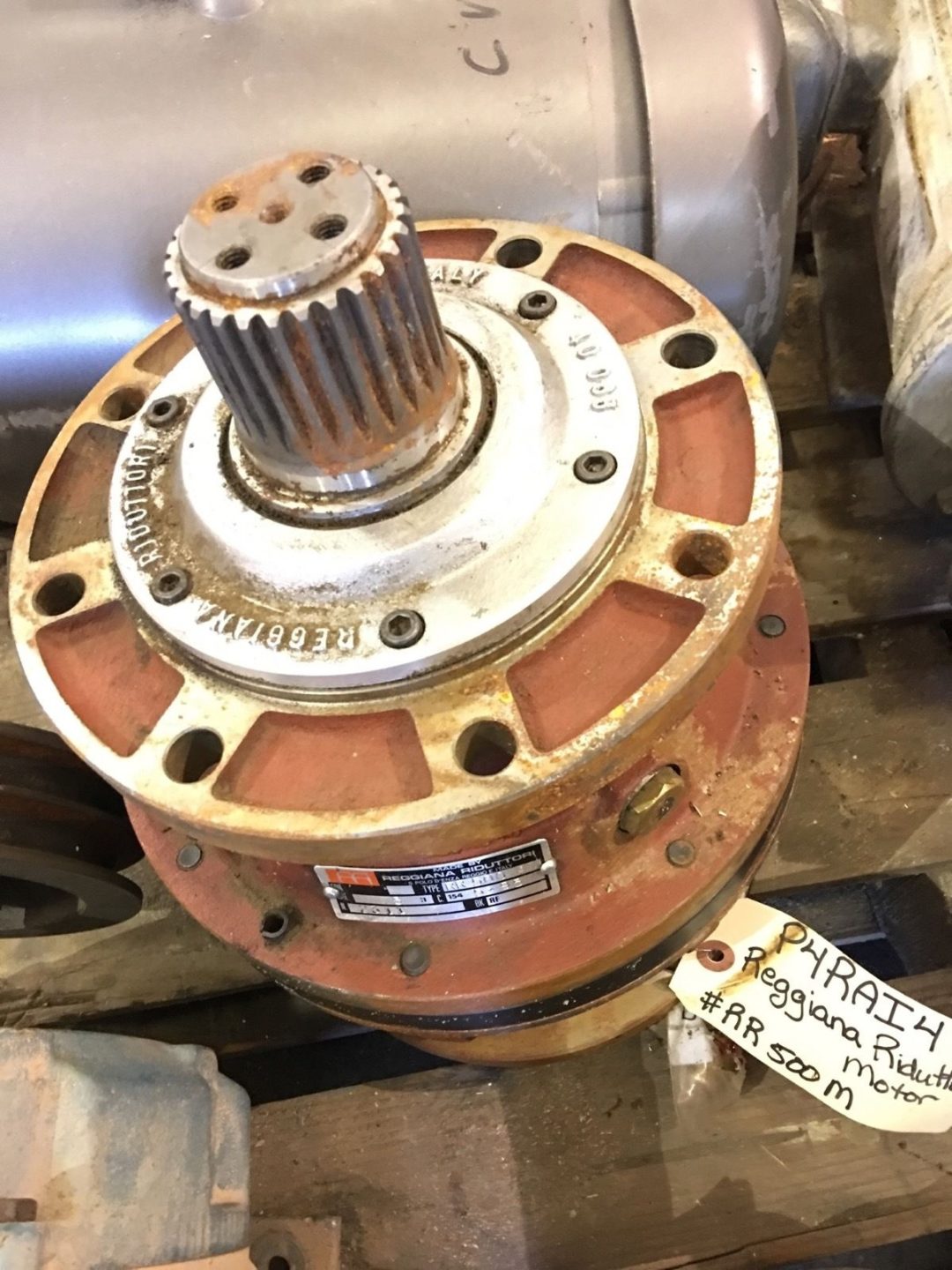 REGGIANA RIDUTTORI RR500M RR500 M BK:RF, N:2311, P4RAI4, MOTOR, (NP5)